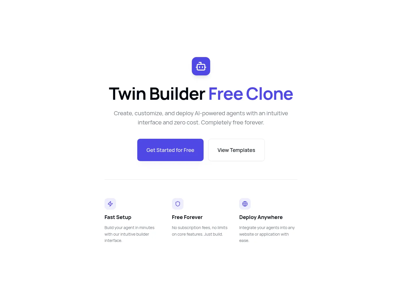 Twin Builder Free Clone