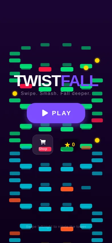 TwistFall Hyper-Casual