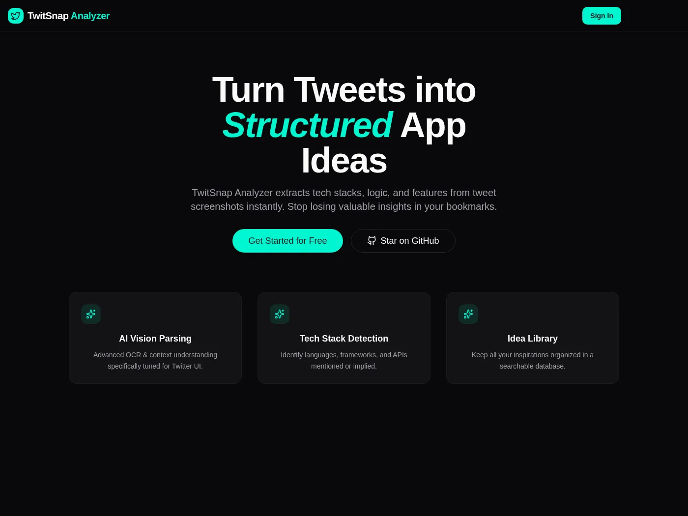 TwitSnap Analyzer