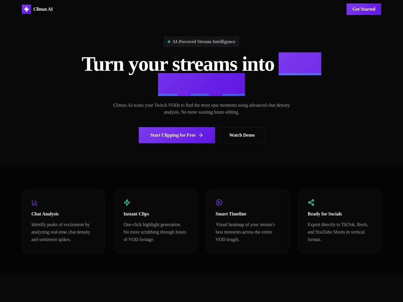 Twitch Highlight AI