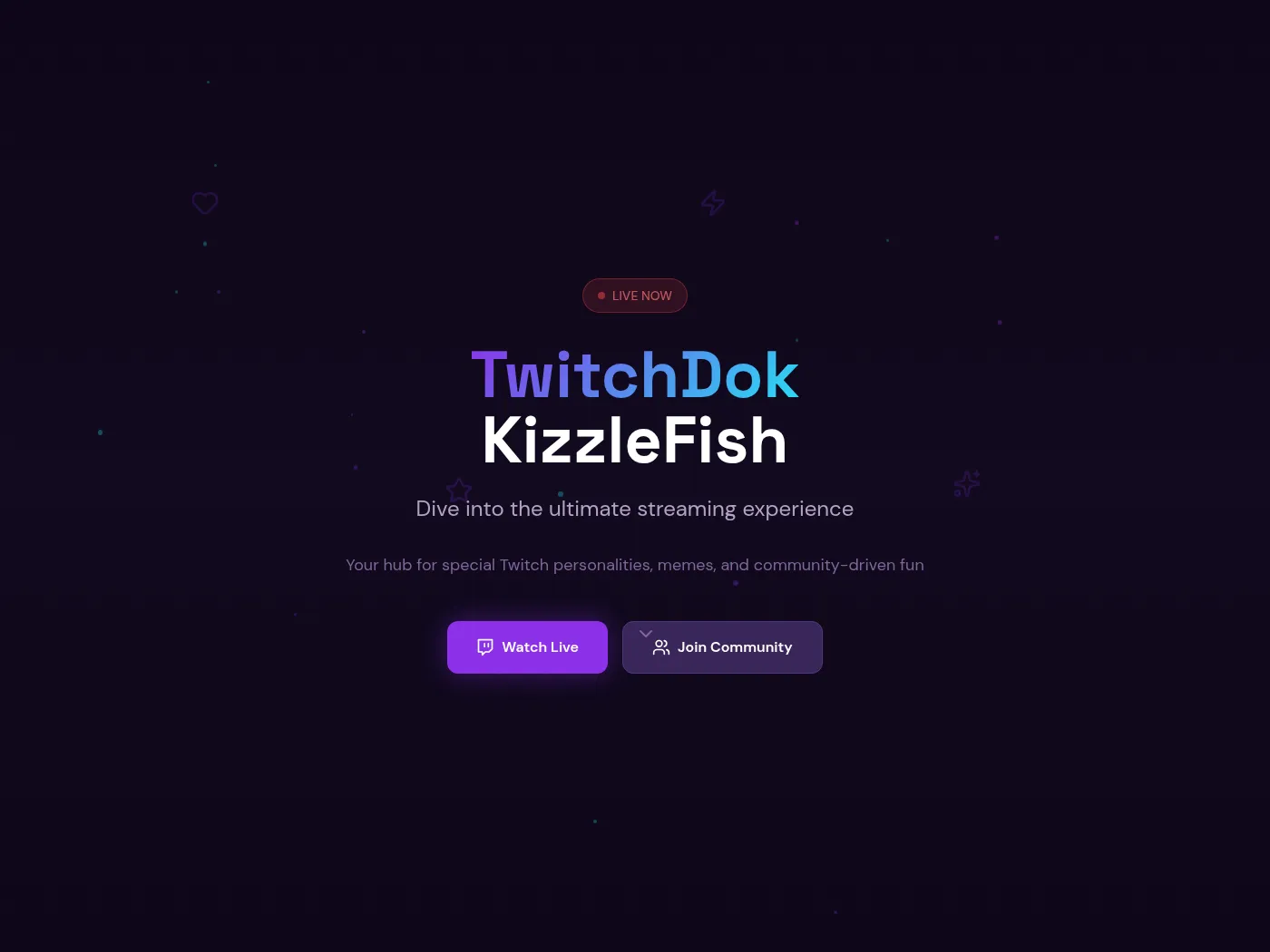 TwitchDok KizzleFish Hub