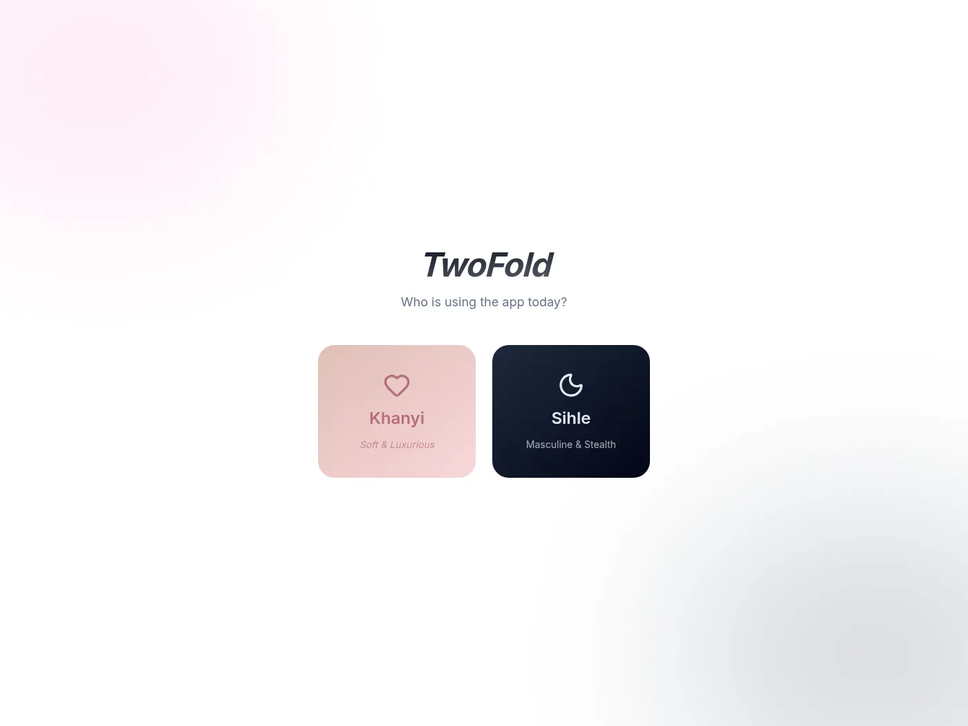 TwoFold: Couple Life Manager