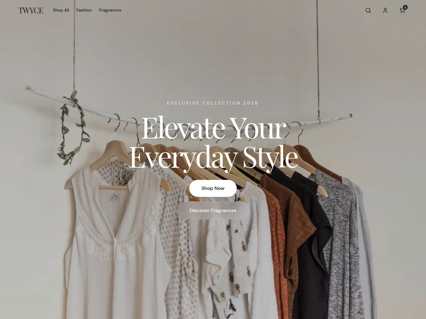 TWYCE Collection Shop