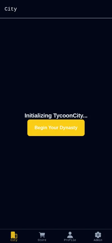 TycoonCity Tycoon Game