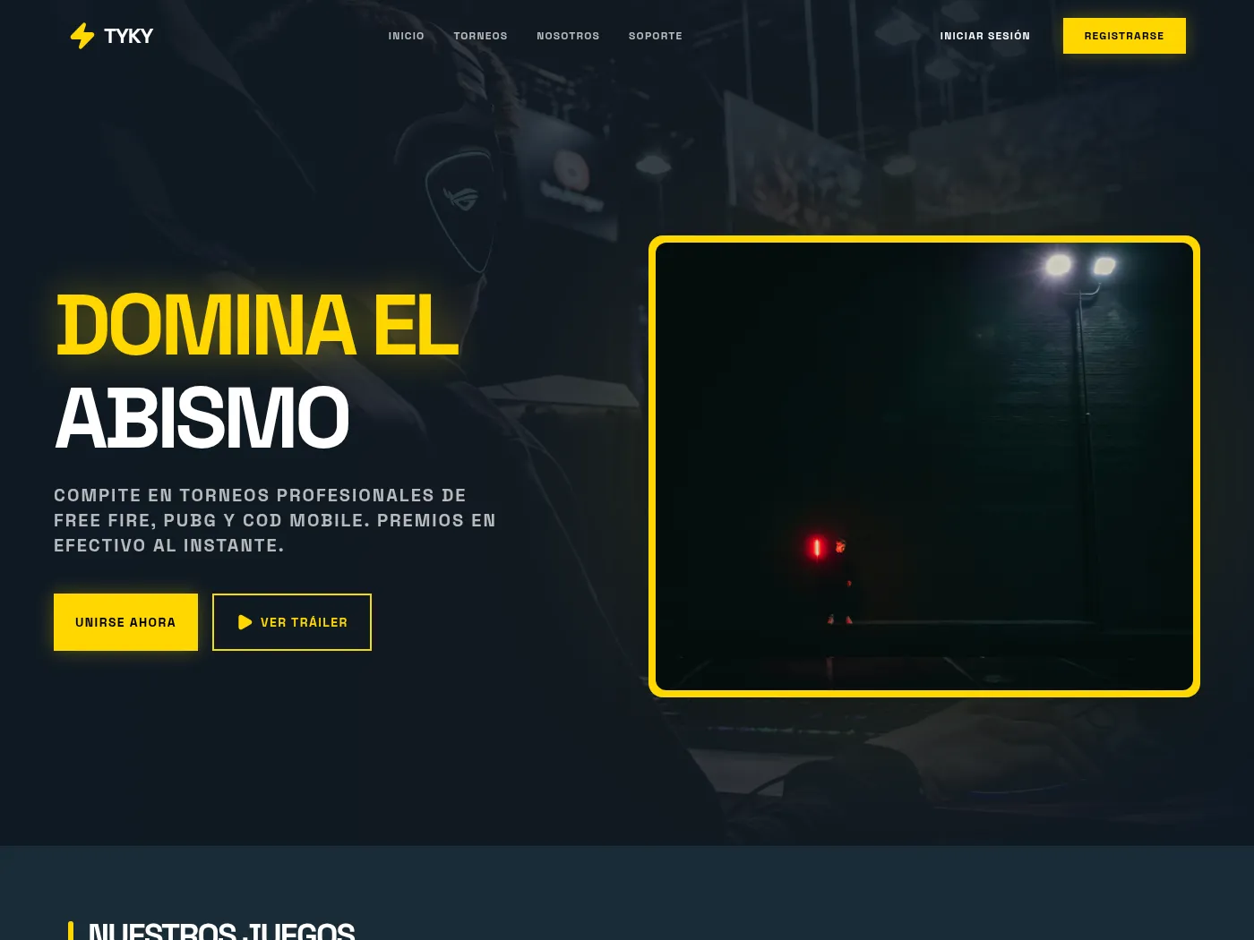 Tyky Esports Platform (Remix)