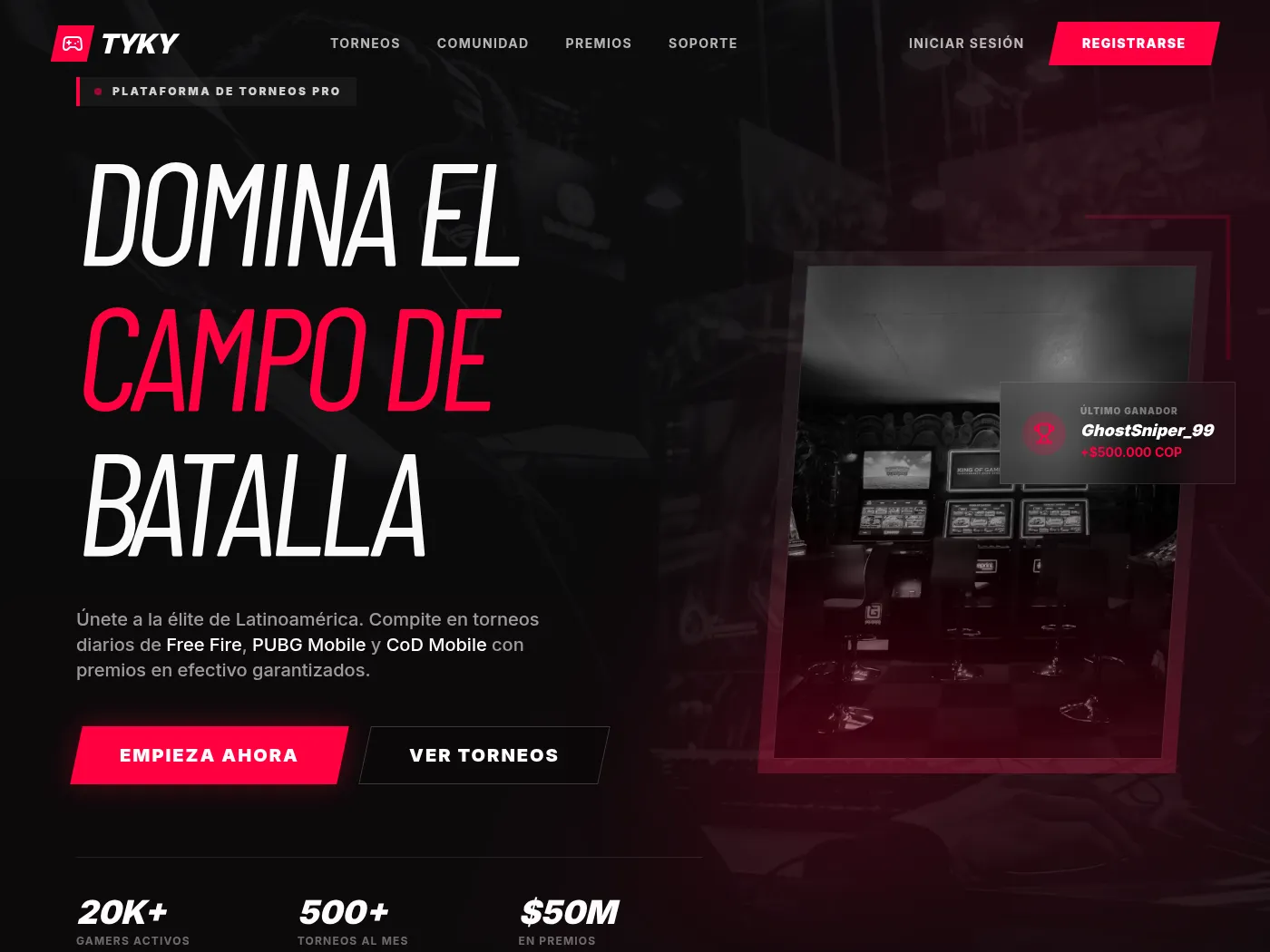 Tyky Esports Platform (Remix)
