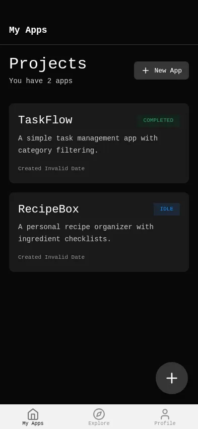 Type2App Creator