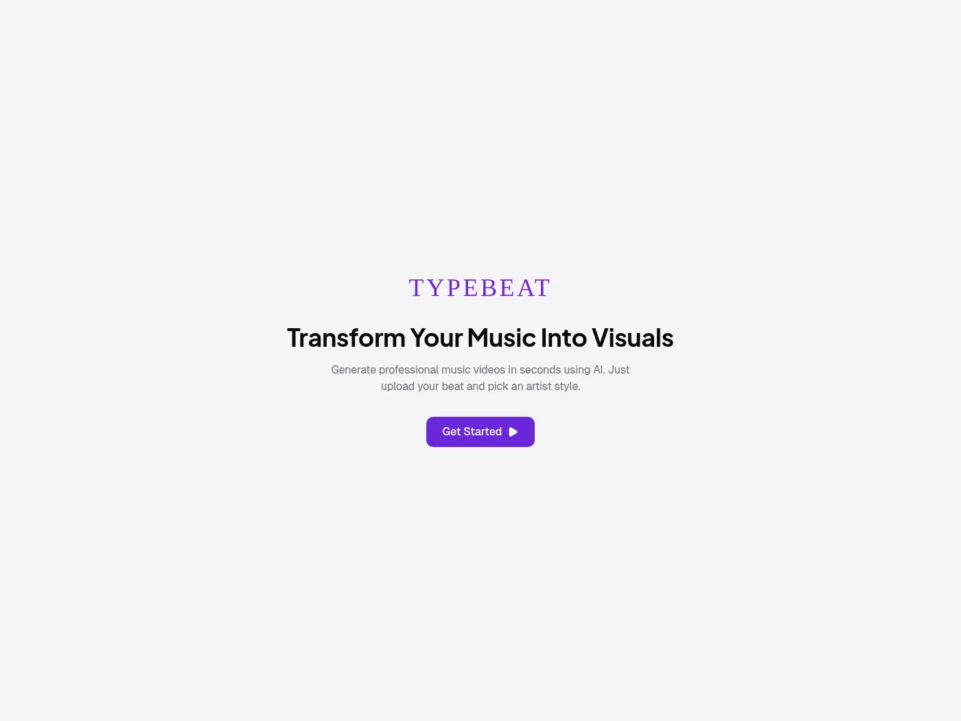 Type Beat Video Generator