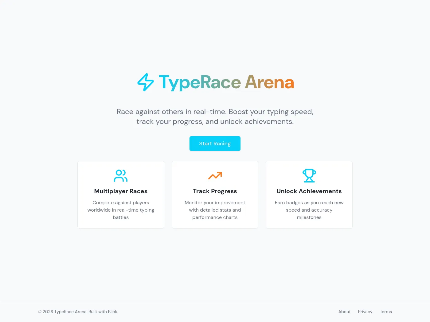 TypeRace Arena