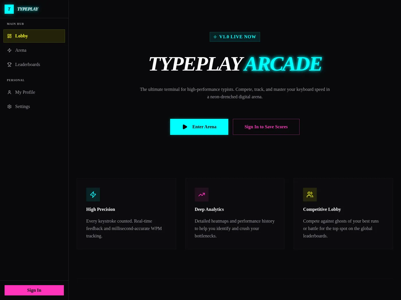TypePlay Arcade