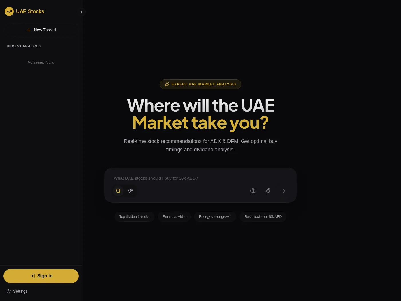UAE Stock Advisor