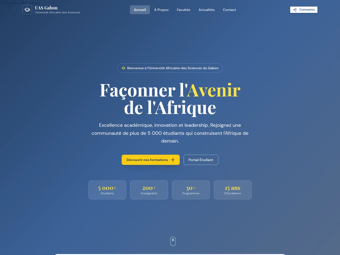 UAS Gabon Portal
