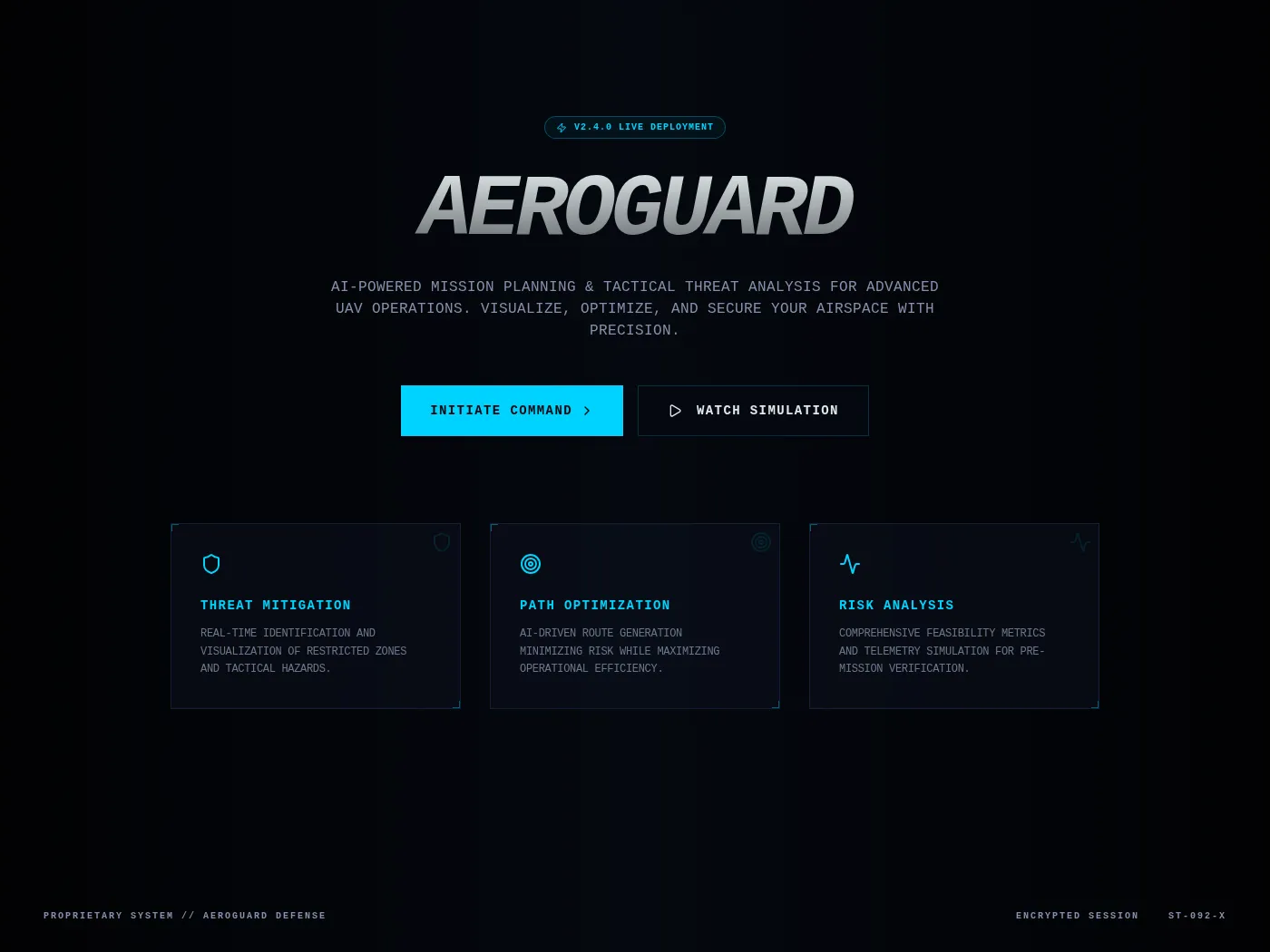 AeroGuard Mission Planner