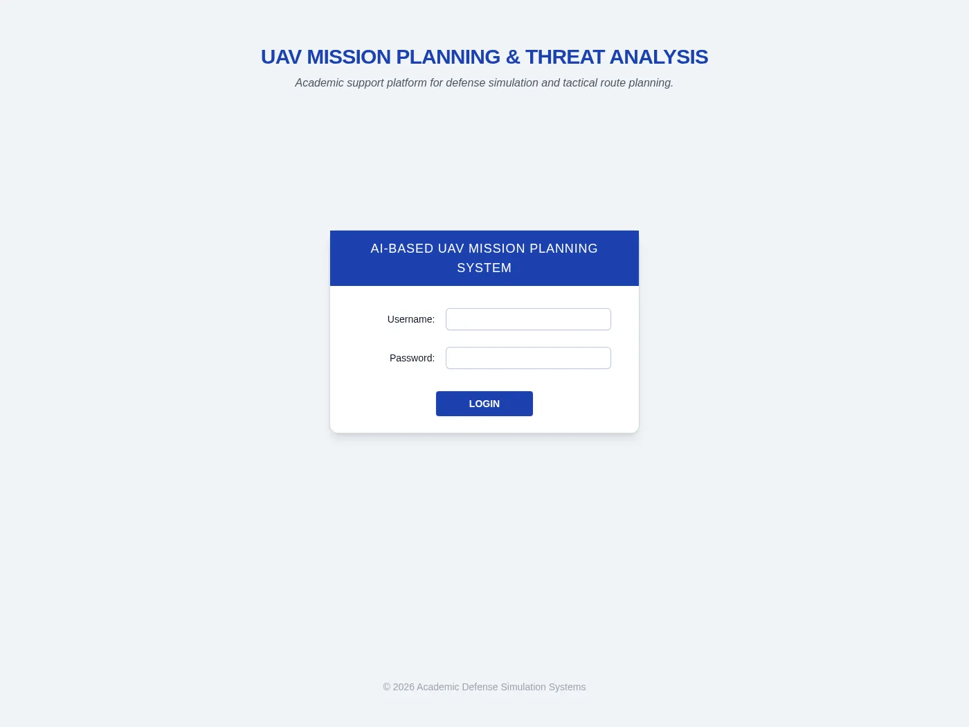 UAV AI Mission Planner