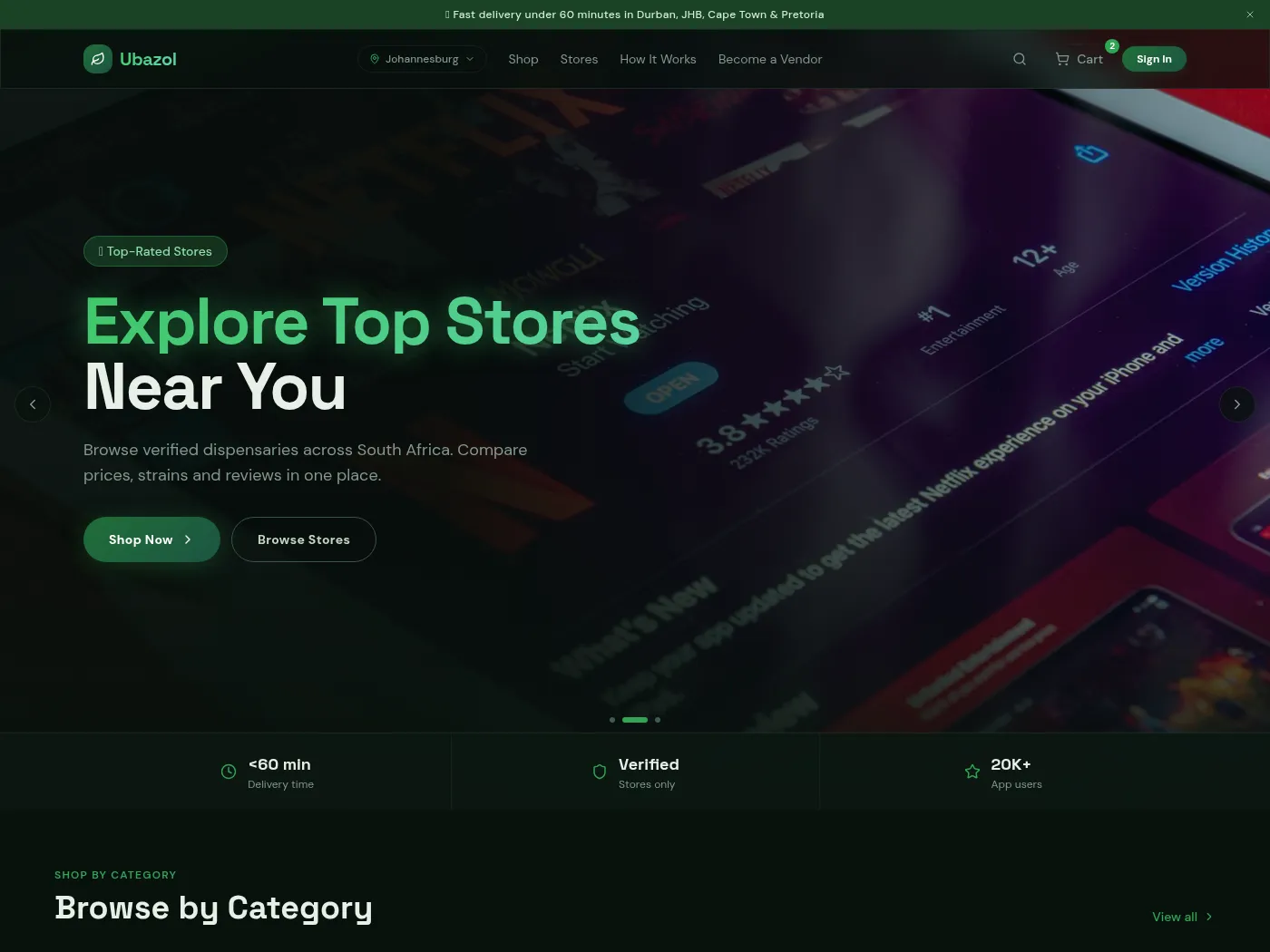 Ubazol Marketplace