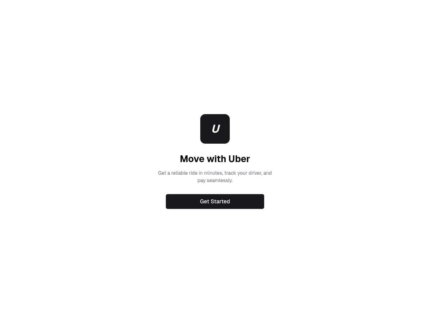Uber App Clone