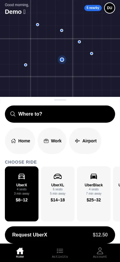 Uber Clone