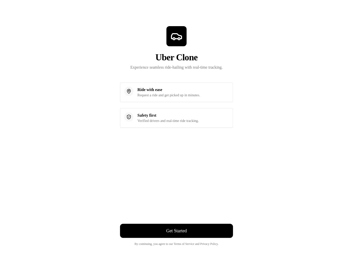 Uber Clone