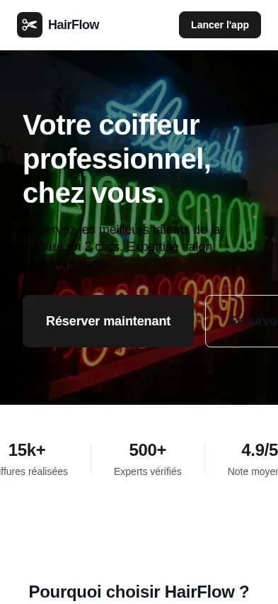 Uber Coiffure Mobile