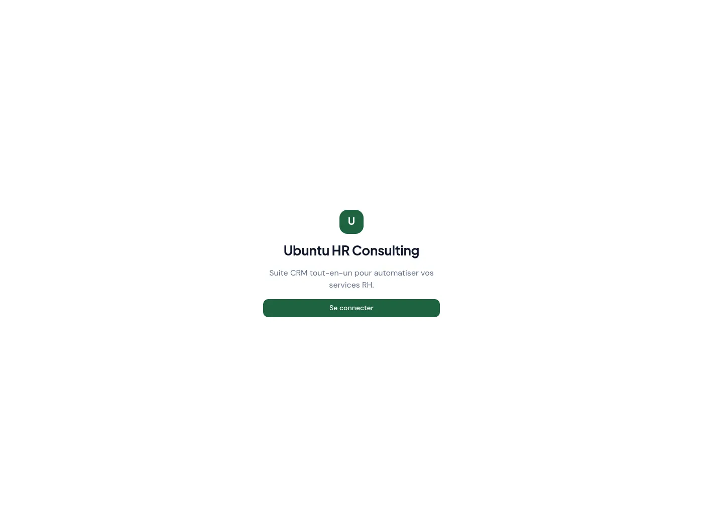 Ubuntu HR CRM Suite