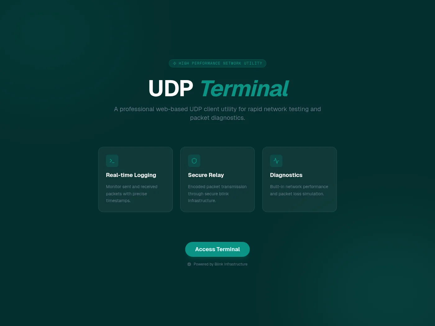 UDP Client Utility