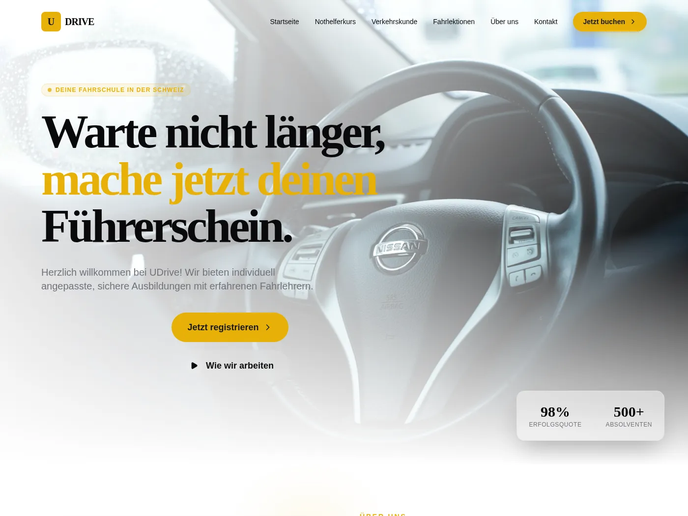 UDRIVE Clone Site