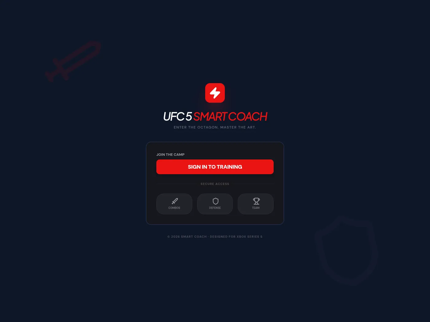 UFC 5 Smart Coach