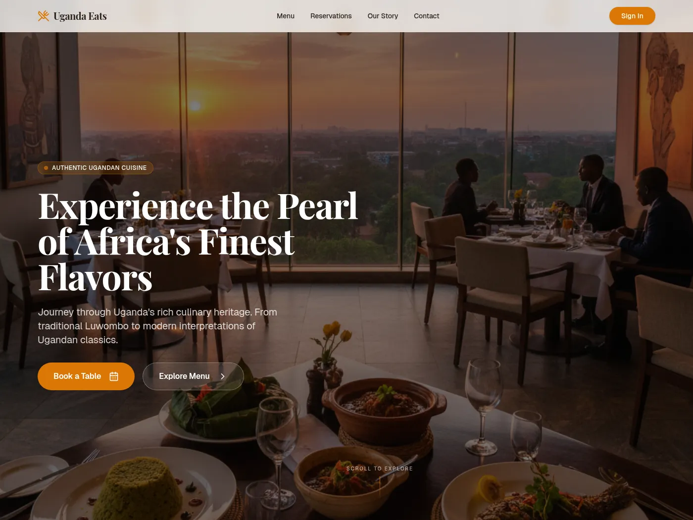 Uganda Eats Reservation