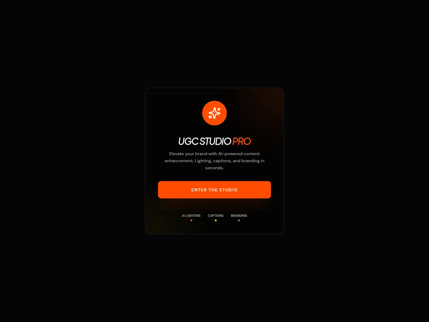 UGC Enhancer Studio