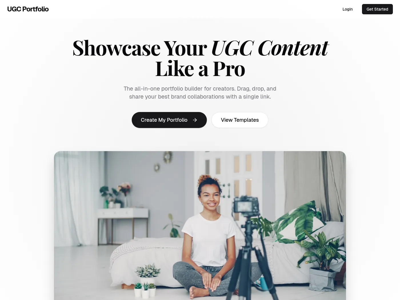 UGC Portfolio Builder