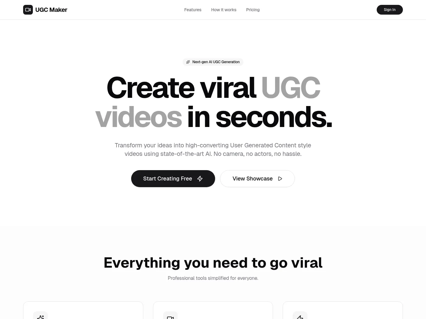 UGC Video Maker
