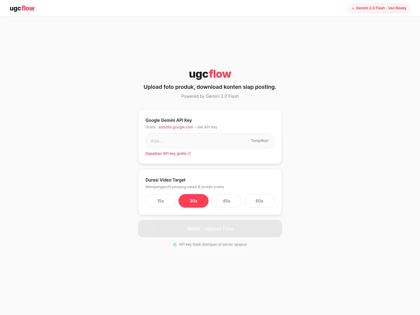 UGCFlow AI Content Generator