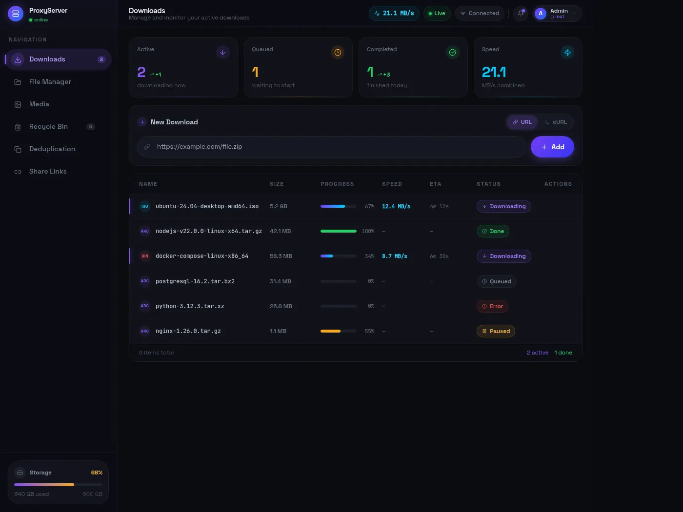 App UI Redesign Preview