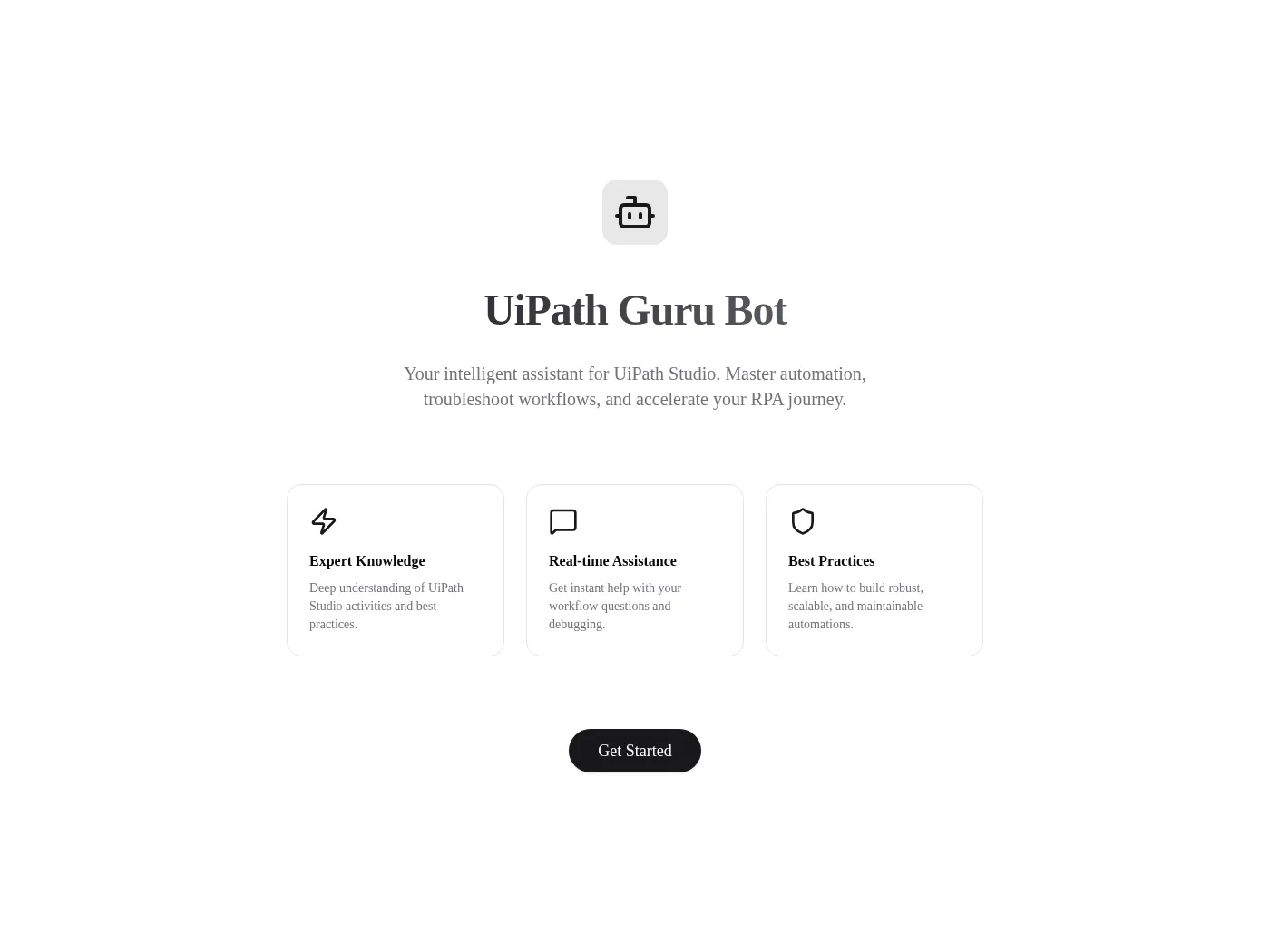 UiPath Guru Bot