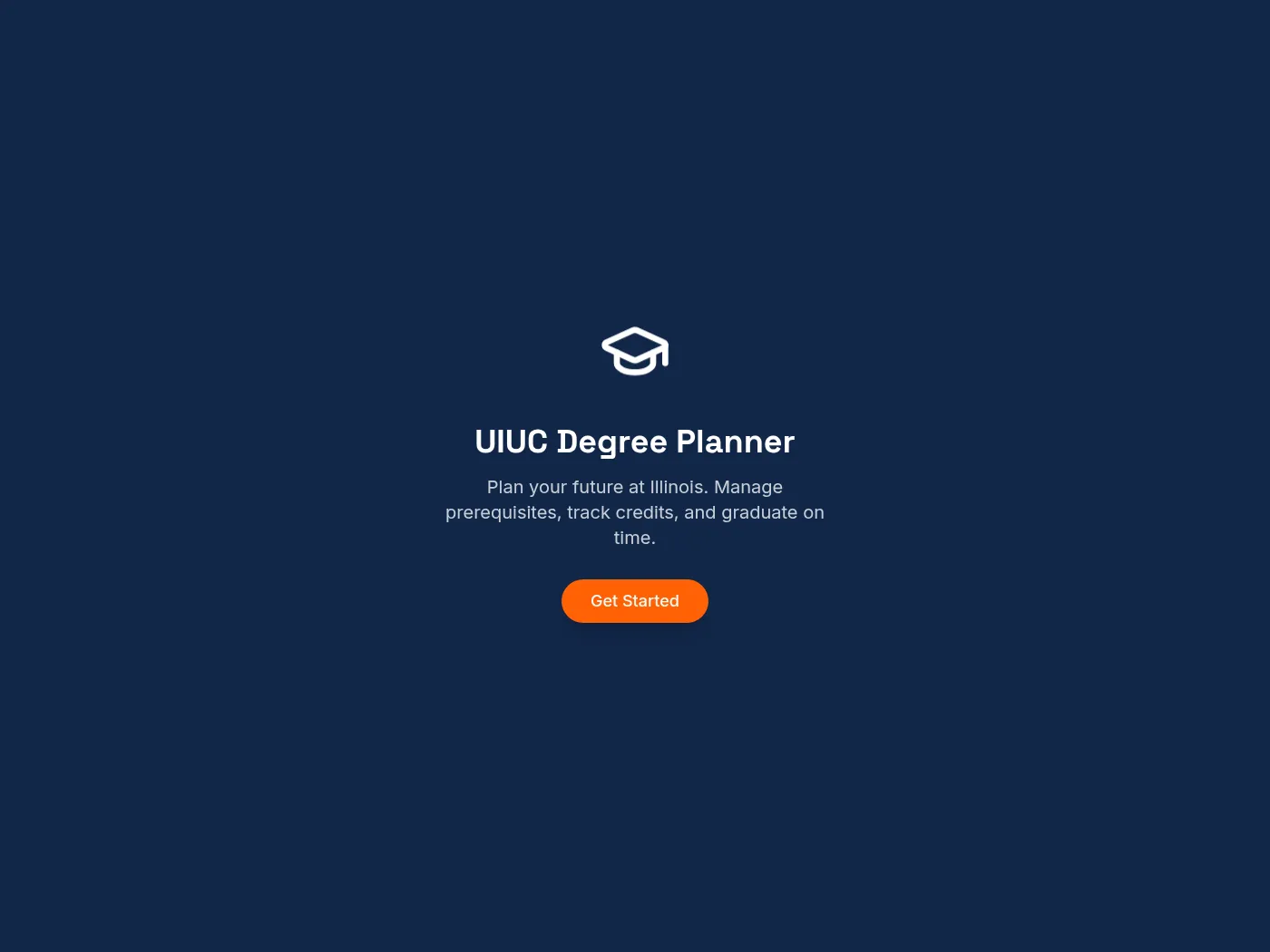 UIUC Degree Planner