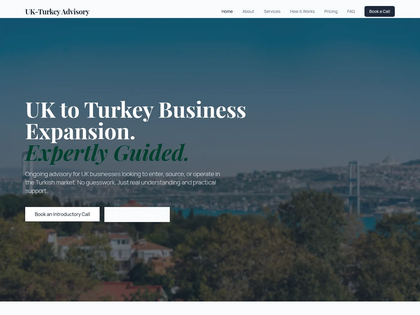 UK to Turkey Biz Guide