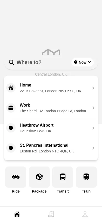 UK Uber Replica