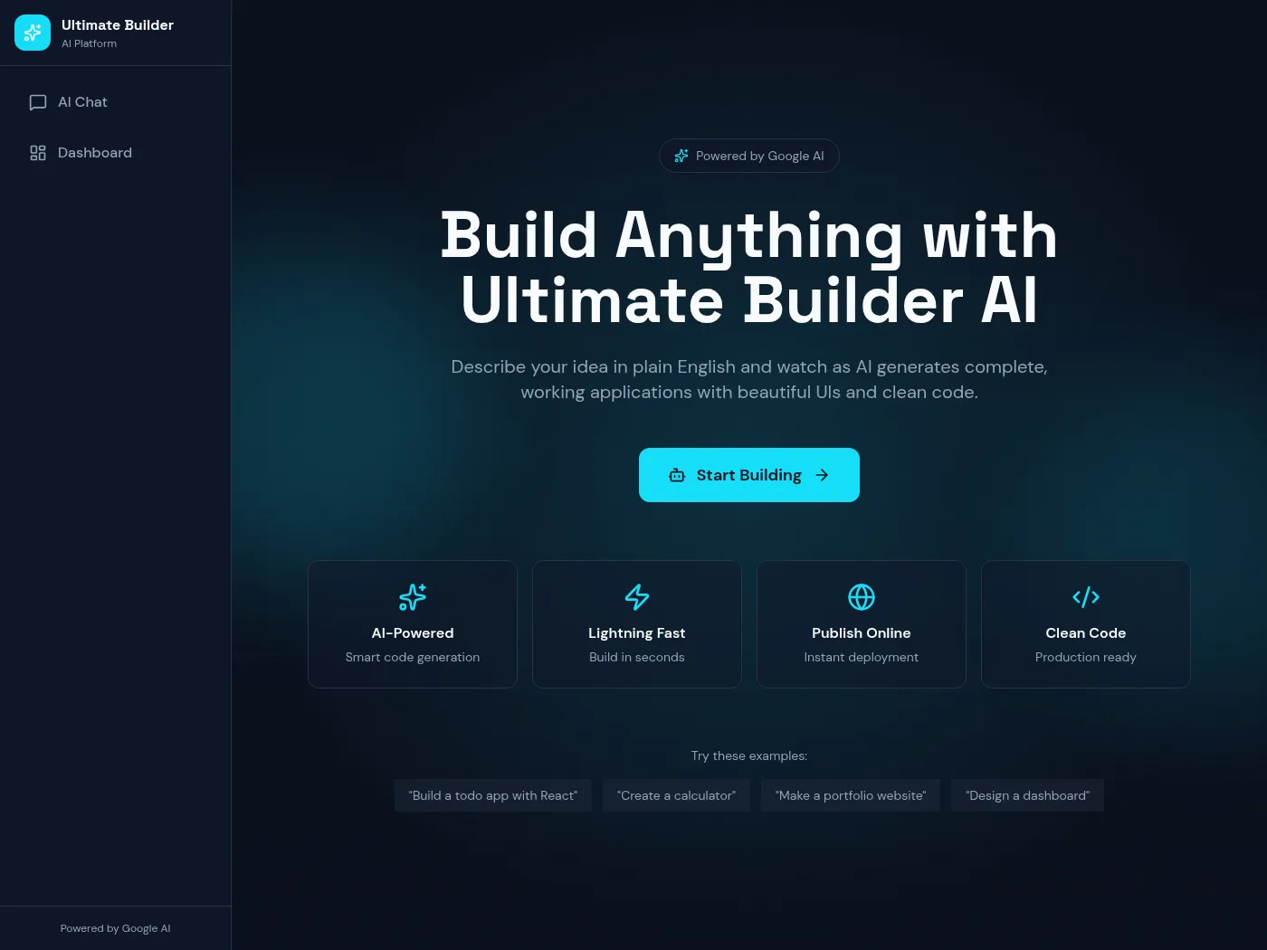 Ultimate Builder AI