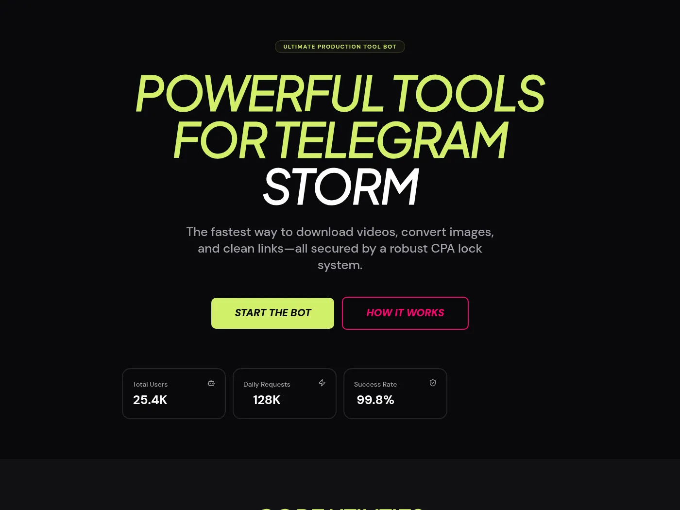 Ultimate Tools Bot