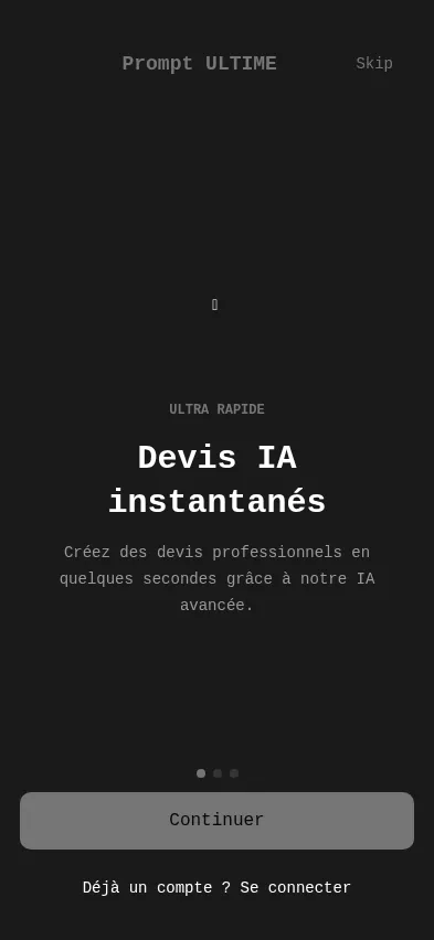 Prompt ULTIME Mobile