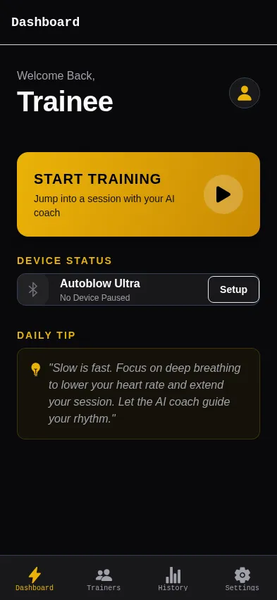 Ultra AI Trainer App