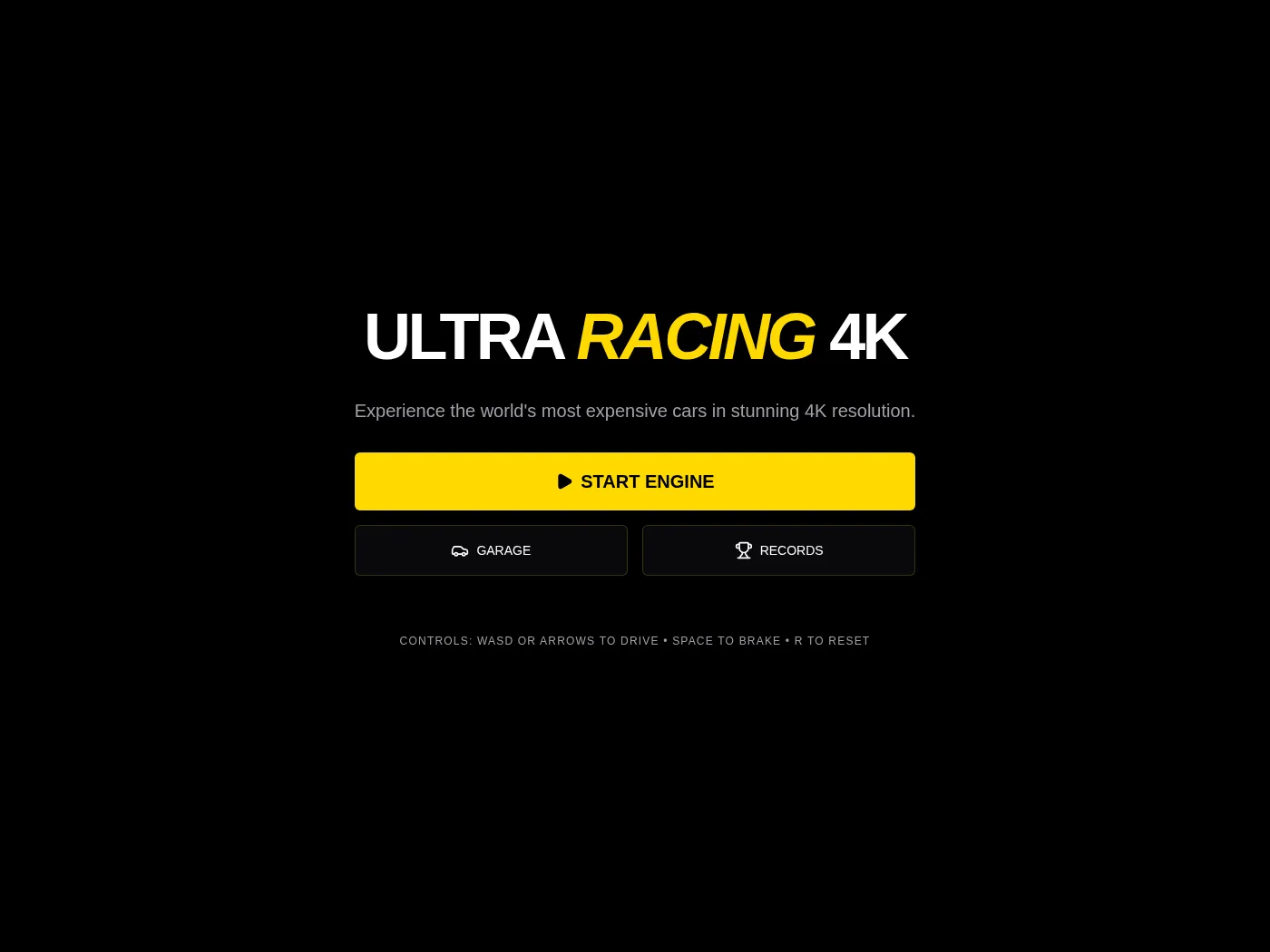 Ultra Car Racing 4K
