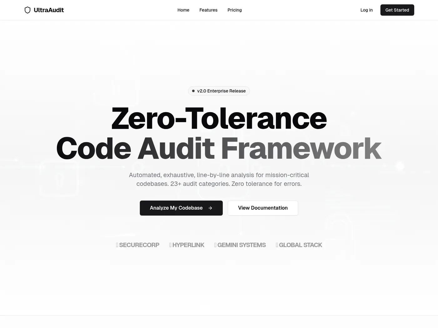 Ultra Code Audit Framework