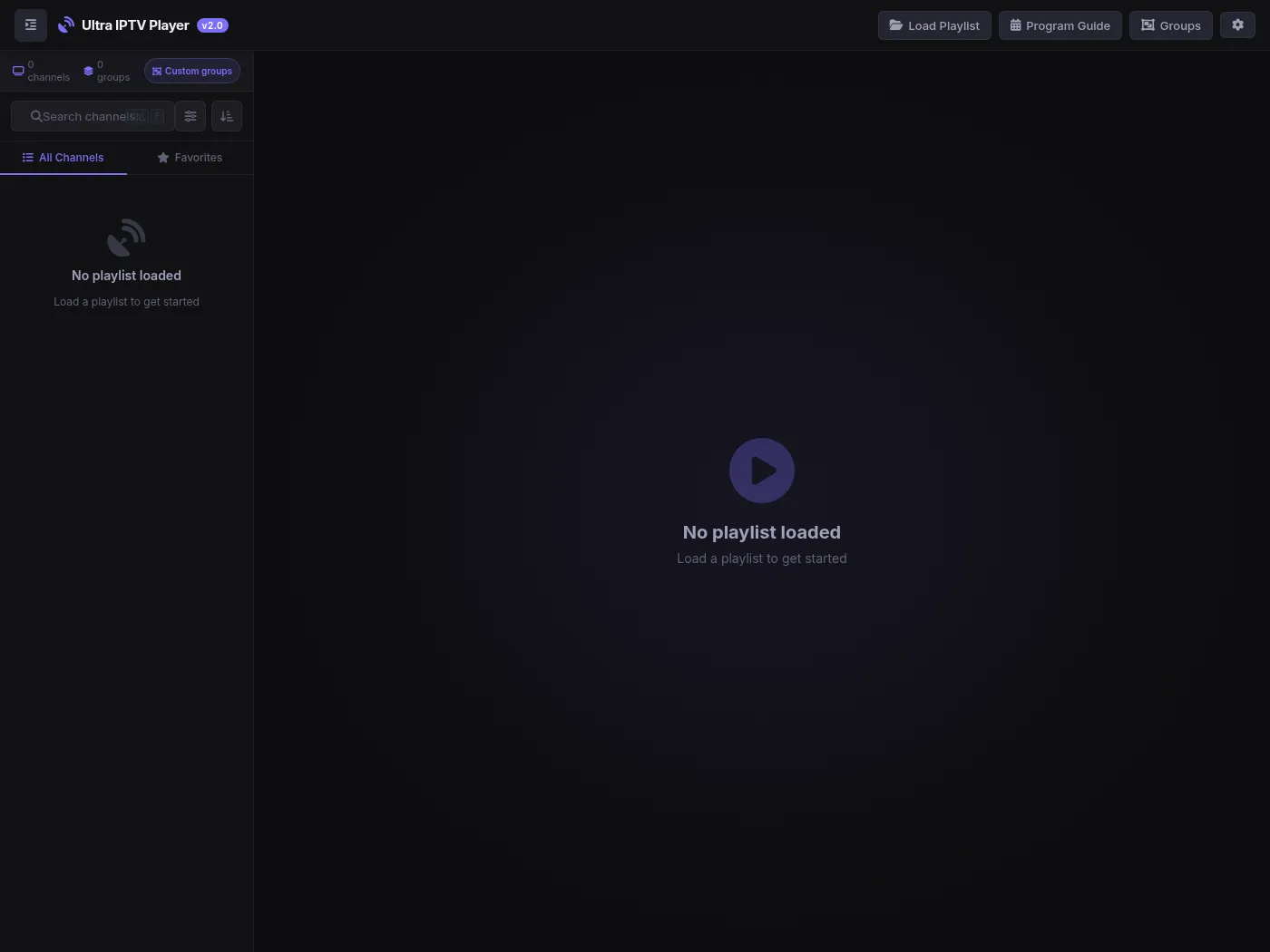 Ultra IPTV Player