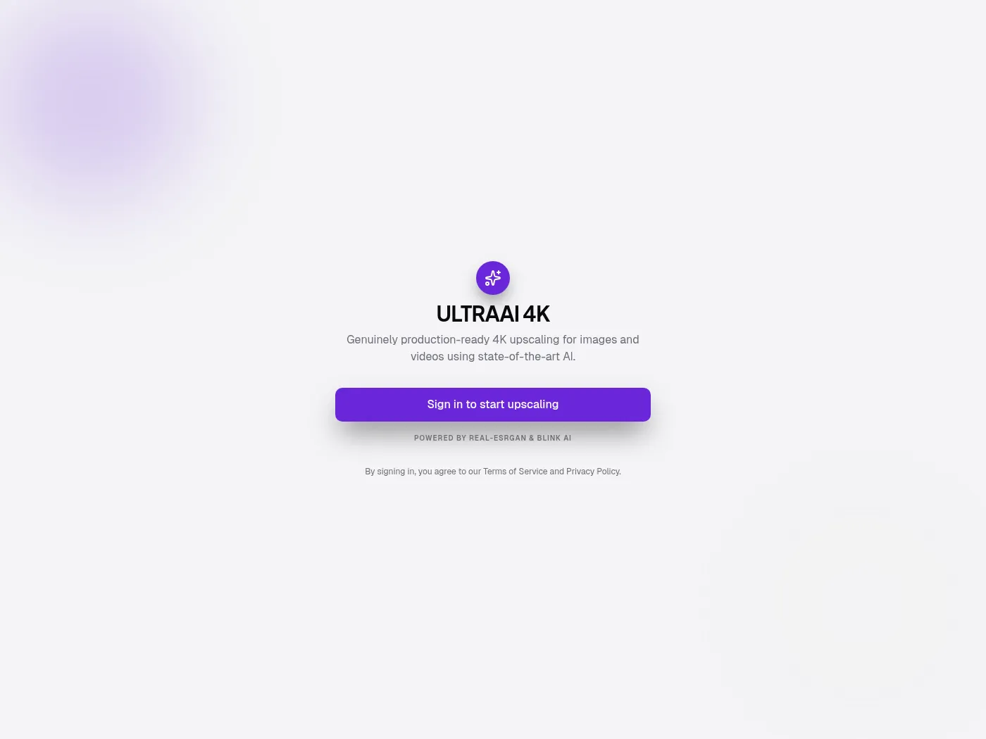 UltraAI 4K Upscaler