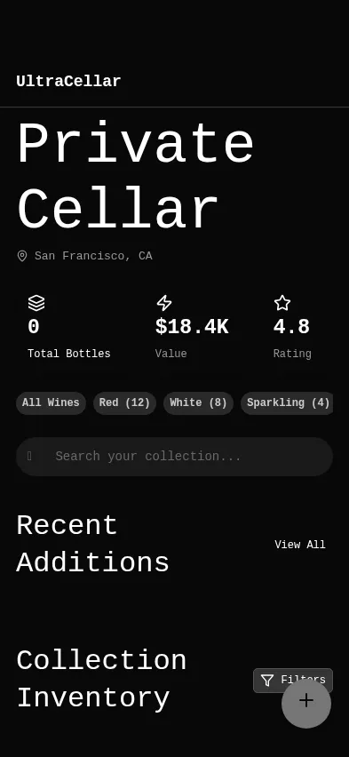 UltraCellar Screen Integration