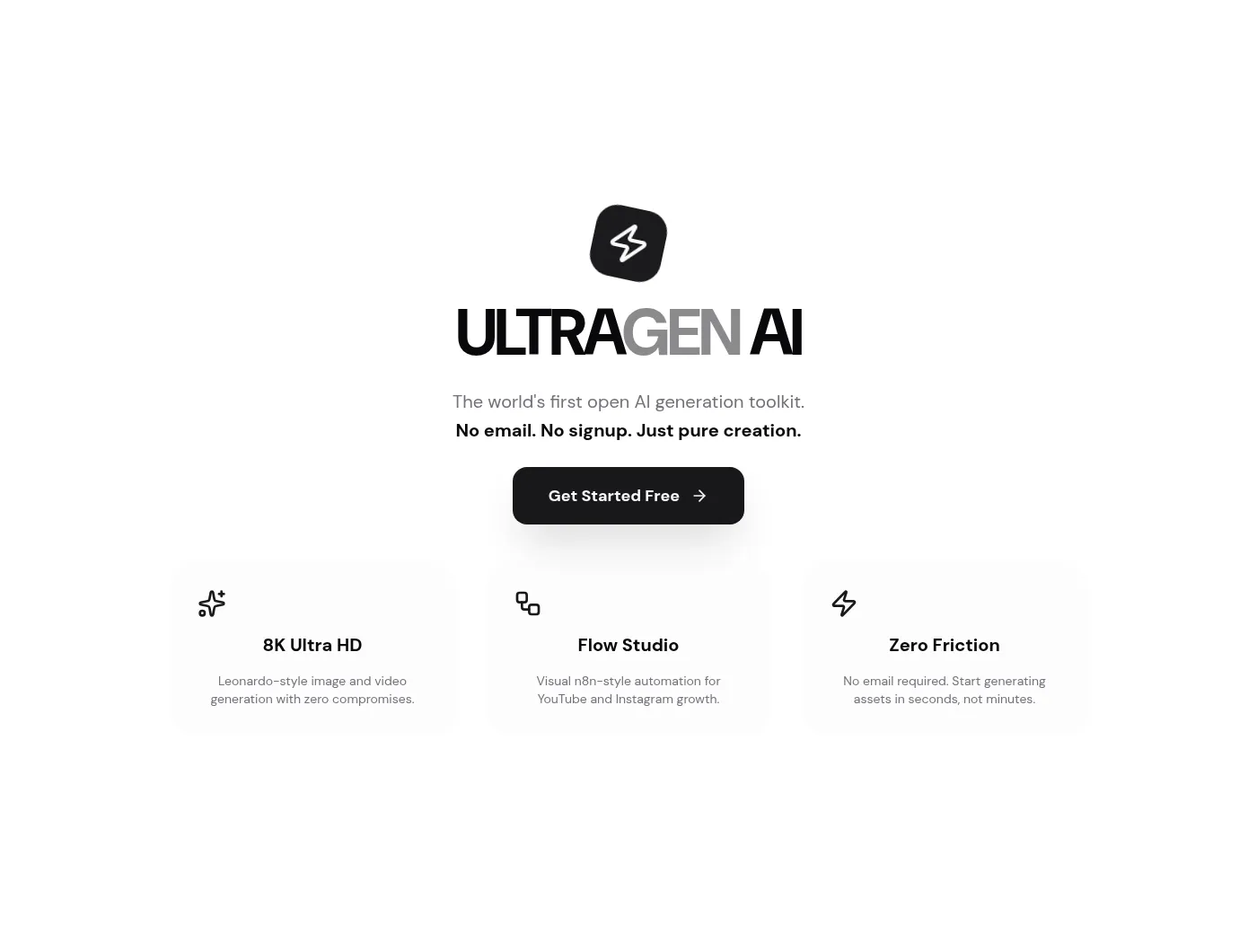 UltraGen AI Toolkit