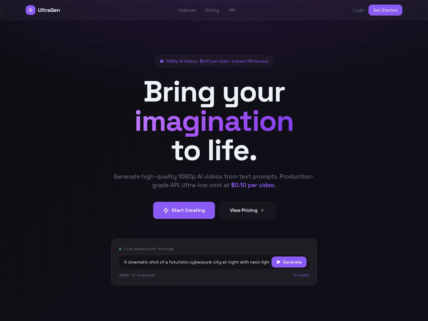 UltraGen Video Platform