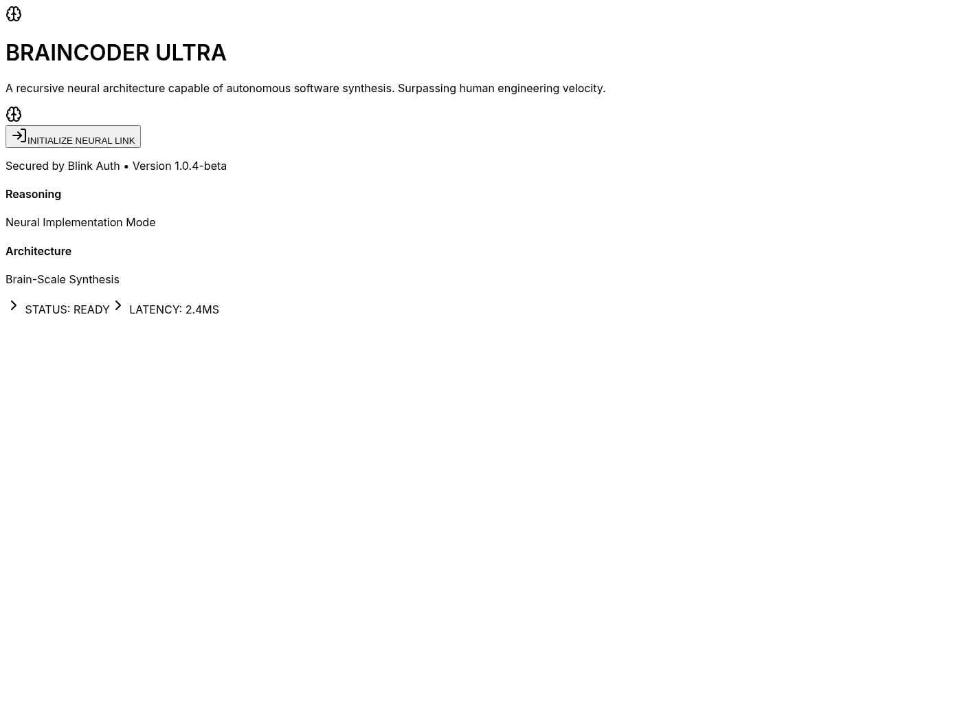 UltraIA BrainCoder