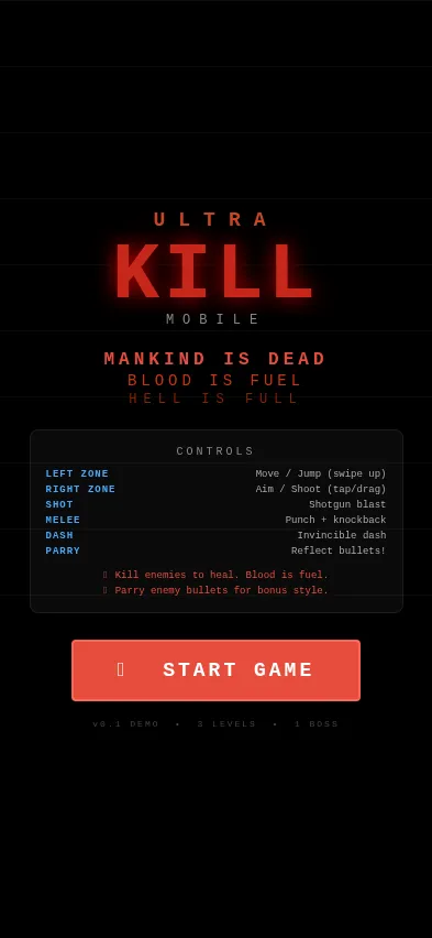 Mini Ultrakill Mobile